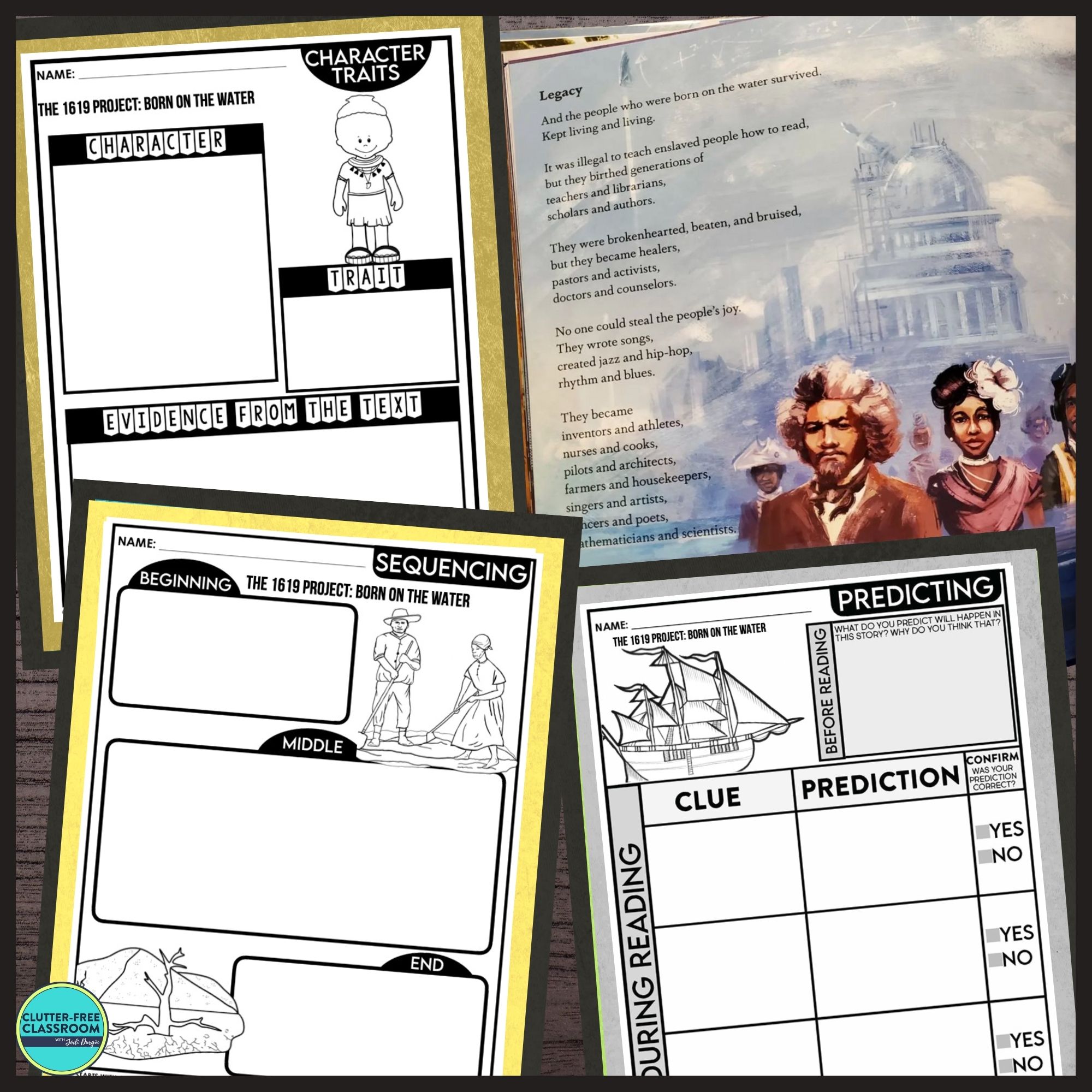 The 1619 Project: Born on the Water Activities and Lesson Plans for ...