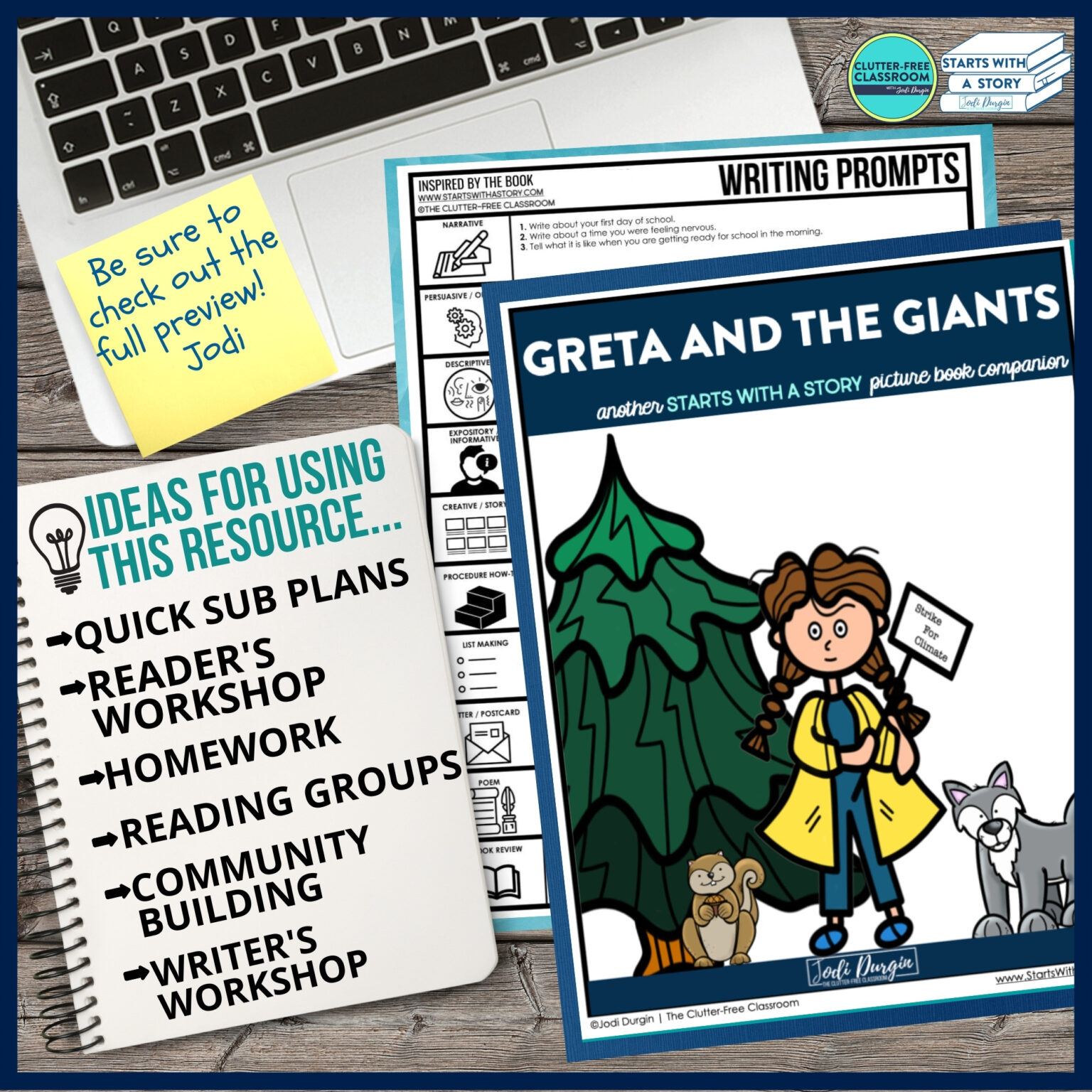 Greta and the Giants Activities and Lesson Plans for 2025 - Teaching ...
