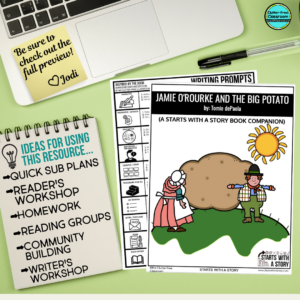 Jamie O'Rourke and the Big Potato Activities and Lesson Plans for 2025 ...