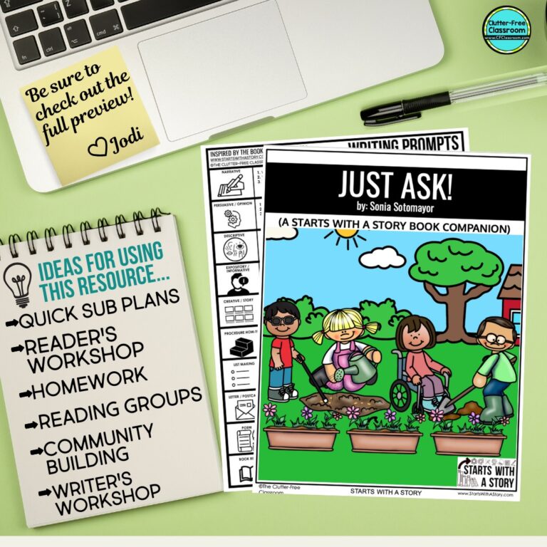 Just Ask Activities and Lesson Plans for 2025 - Teaching with Jodi ...