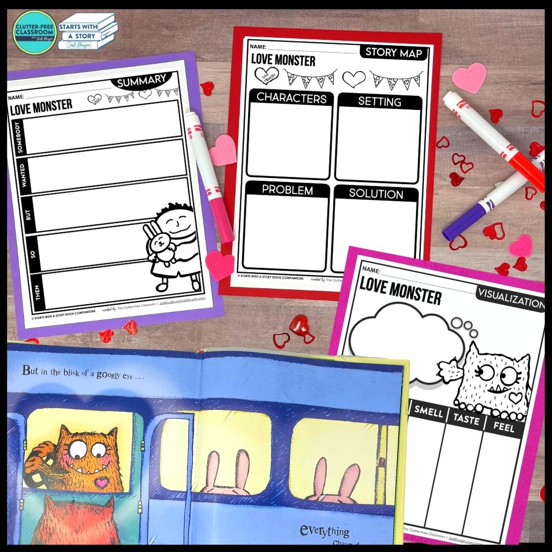 Love Monster Activities and Lesson Plans for 2025 - Teaching with Jodi ...