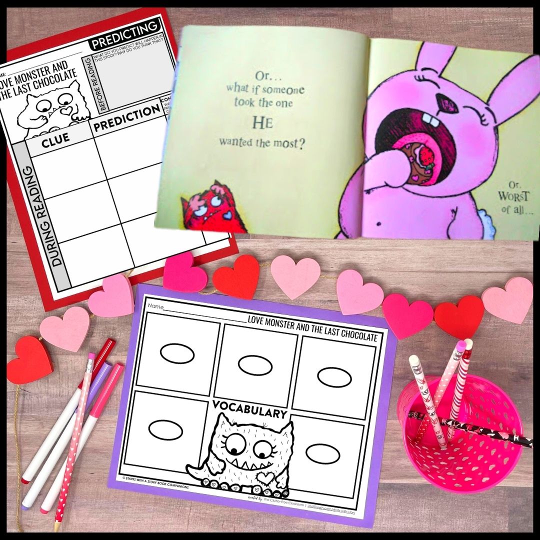 Love Monster and the Last Chocolate Activities and Lesson Plans for ...
