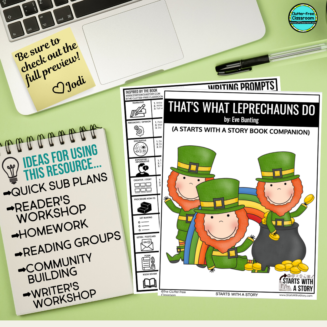 That's What Leprechauns Do Activities and Lesson Plans for 2026 ...