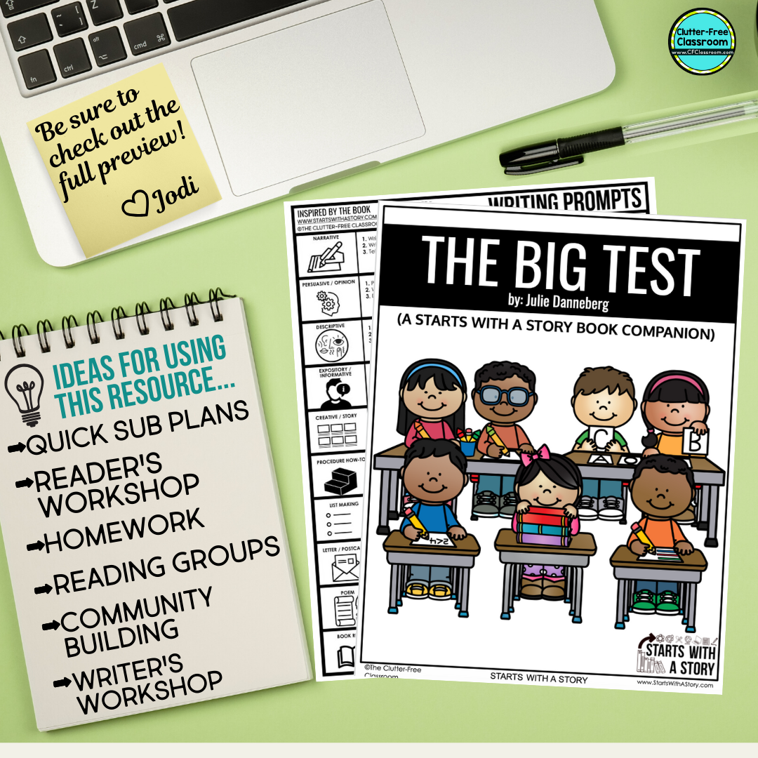 The Big Test Activities and Lesson Plans for 2026 - Teaching with Jodi ...