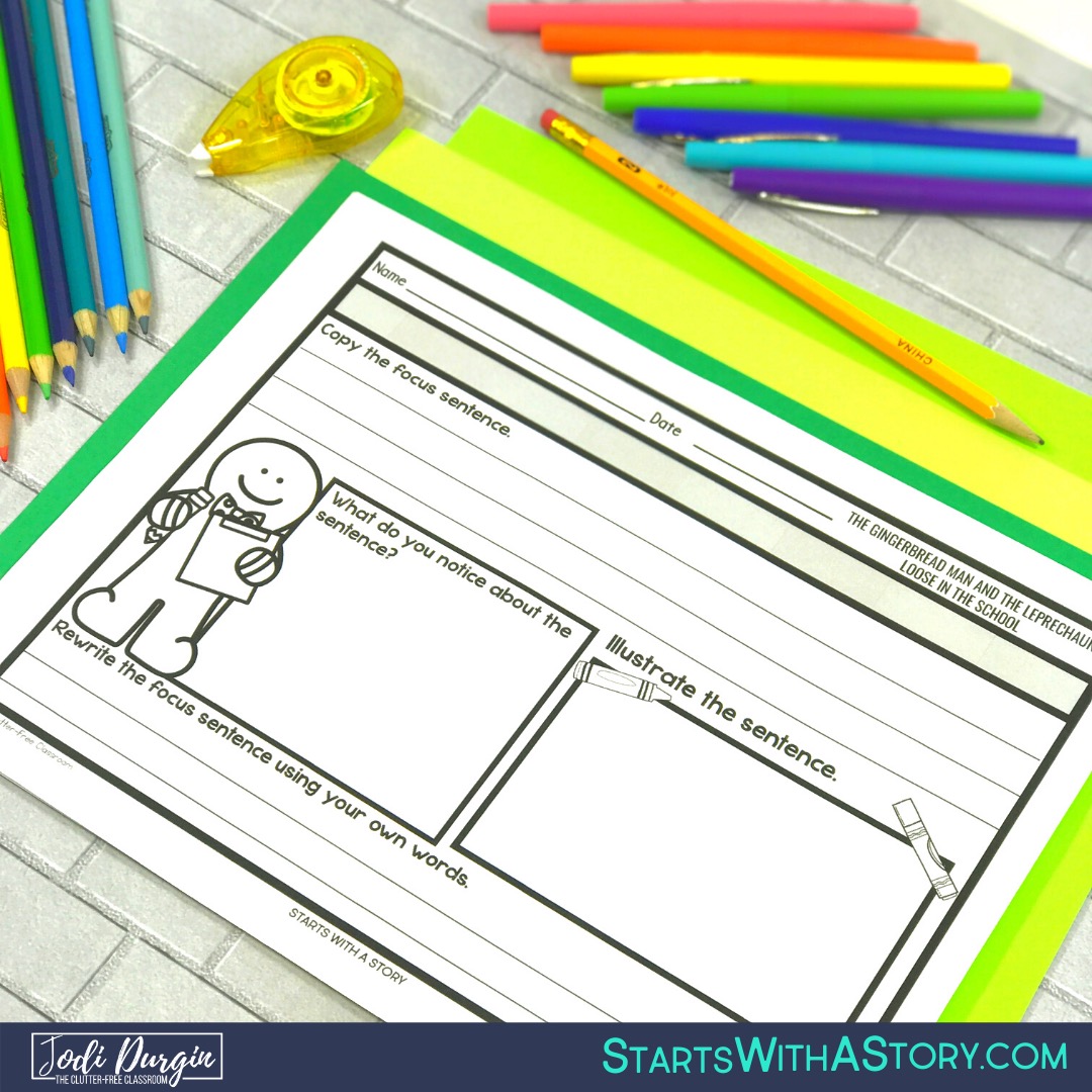 The Gingerbread Man and the Leprechaun Loose in the School Activities ...