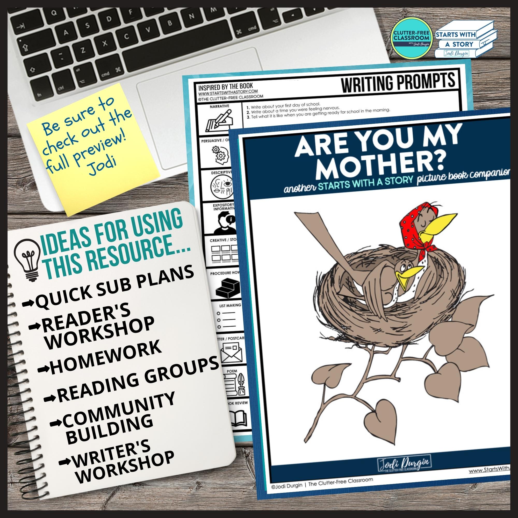 Are You My Mother? Activities and Lesson Plans for 2026 - Teaching with ...