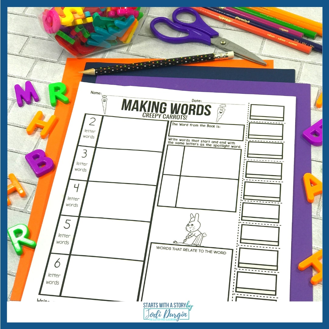 Creepy Carrots Activities and Lesson Plans for 2026 - Teaching with ...