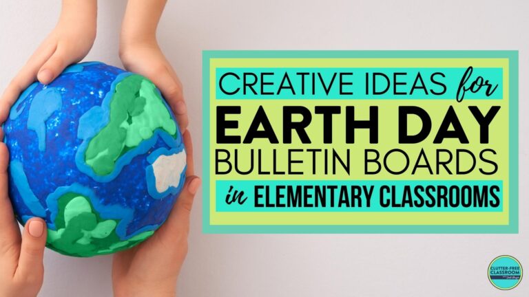 Earth Day Bulletin Boards for Elementary Teachers Celebrating the ...
