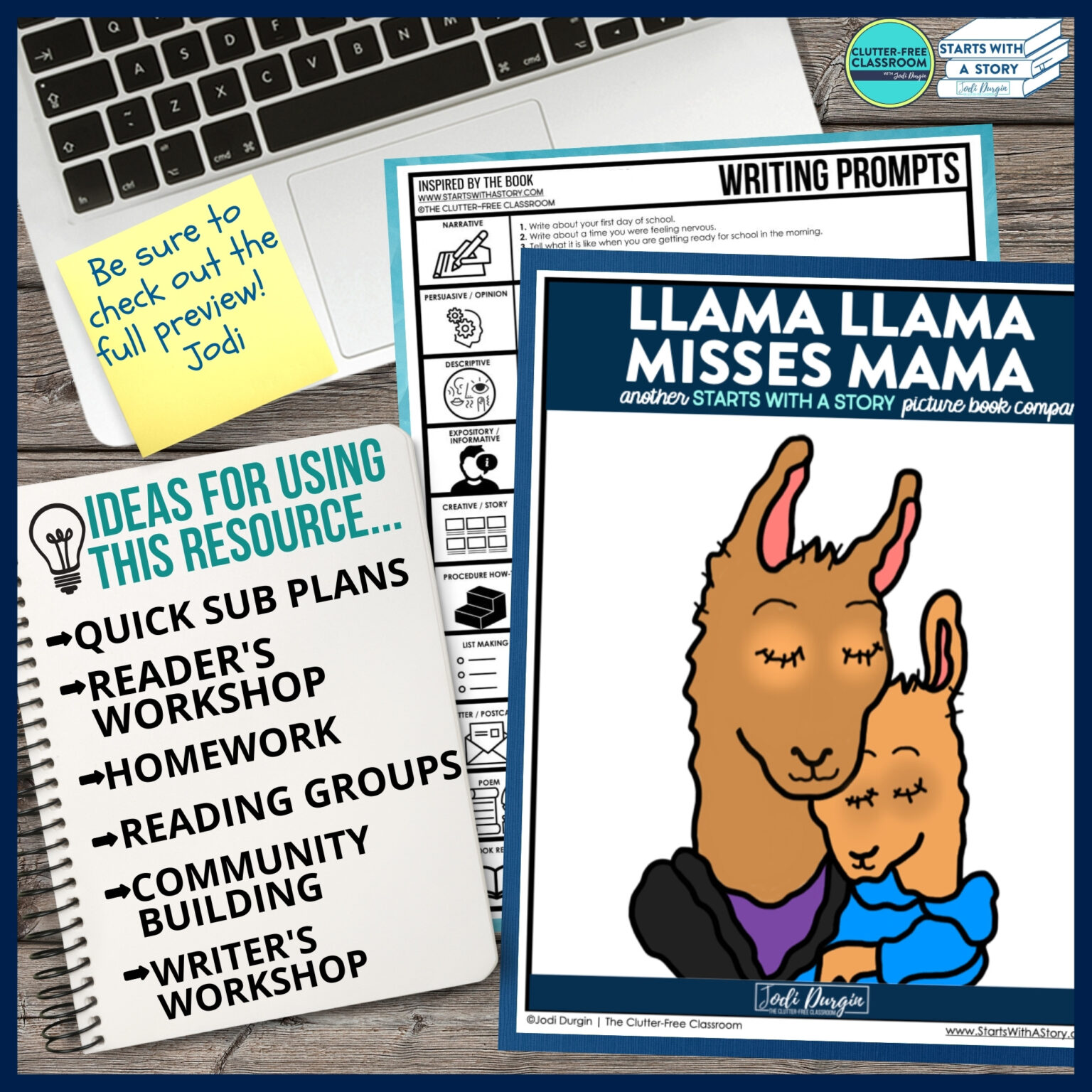 Llama Llama Misses Mama Activities and Lesson Plans for 2025 - Teaching ...