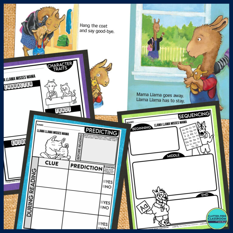 Llama Llama Misses Mama Activities and Lesson Plans for 2025 - Teaching ...