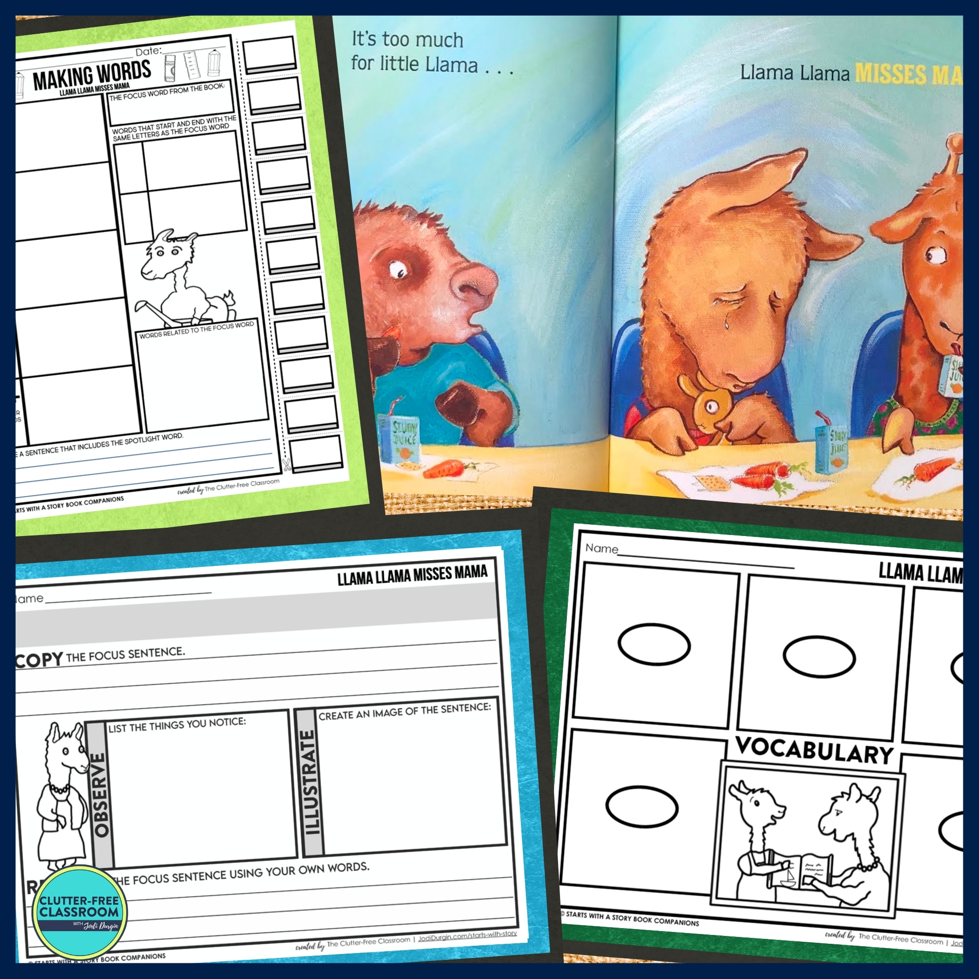 Llama Llama Misses Mama Activities and Lesson Plans for 2025 - Teaching ...