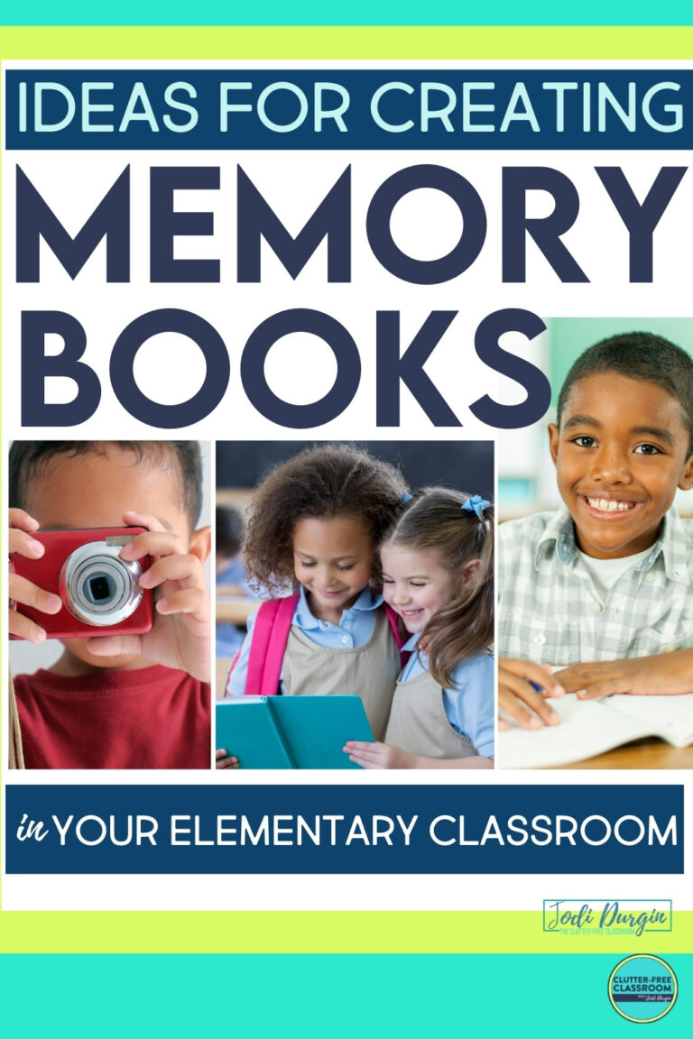 Memory Books for Elementary Students: A Fun Way to Practice Writing at ...