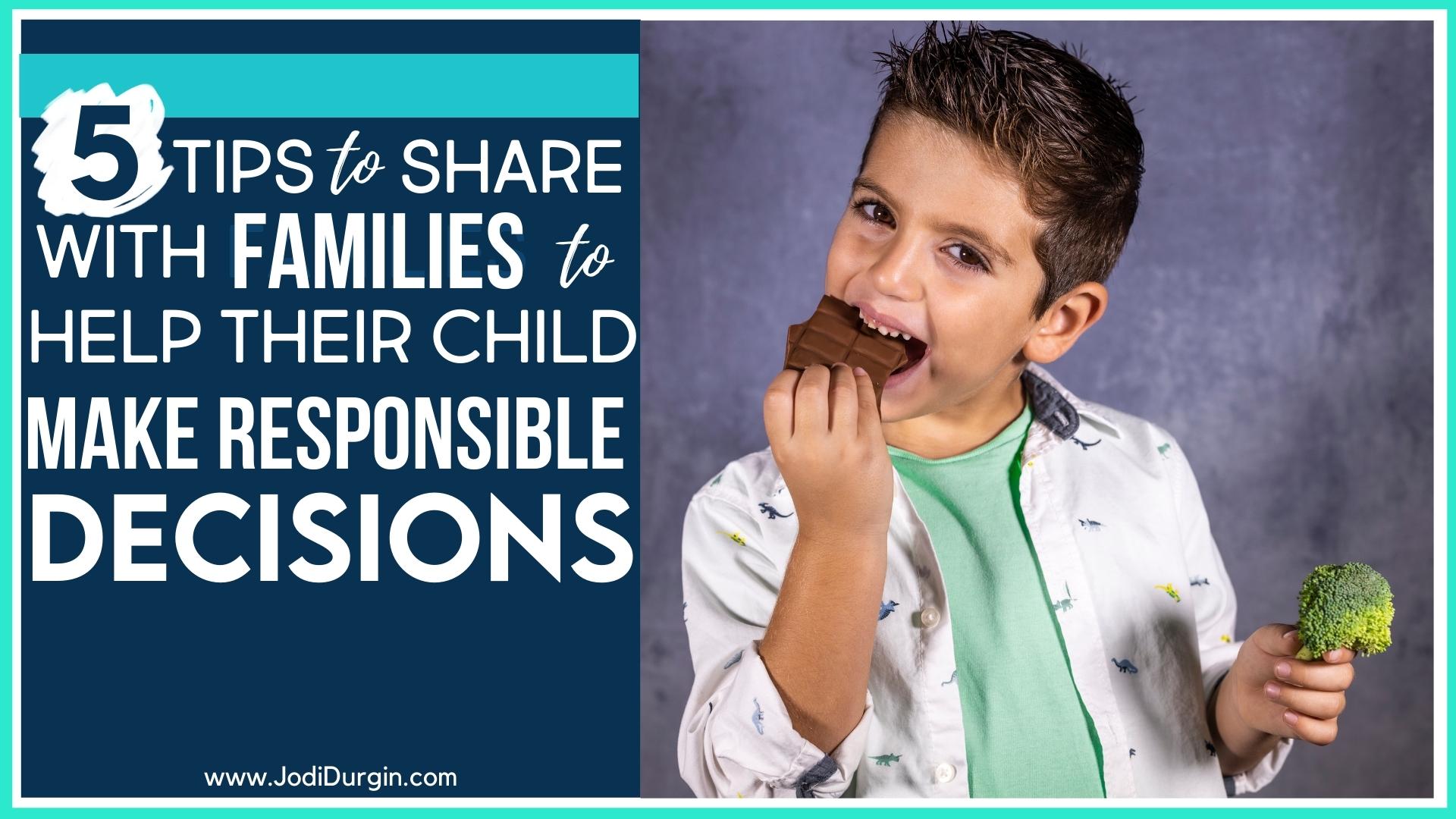 Teaching Responsible Decision Making Skills in Your Elementary ...