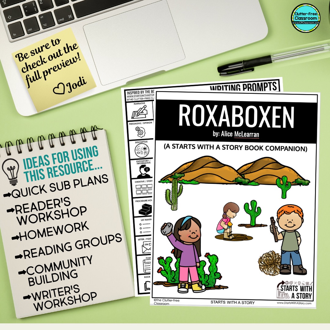 Roxaboxen Activities and Lesson Plans for 2025 - Teaching with Jodi ...