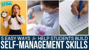 Teaching Self Management Skills in your 2024 Elementary Classroom ...