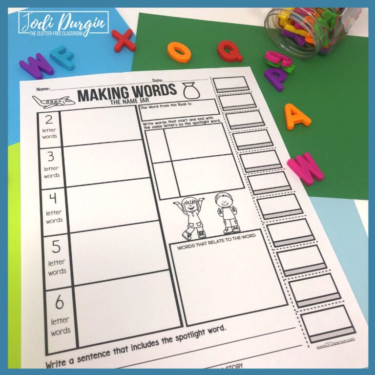 The Name Jar Activities and Lesson Plans for 2025 - Teaching with Jodi ...