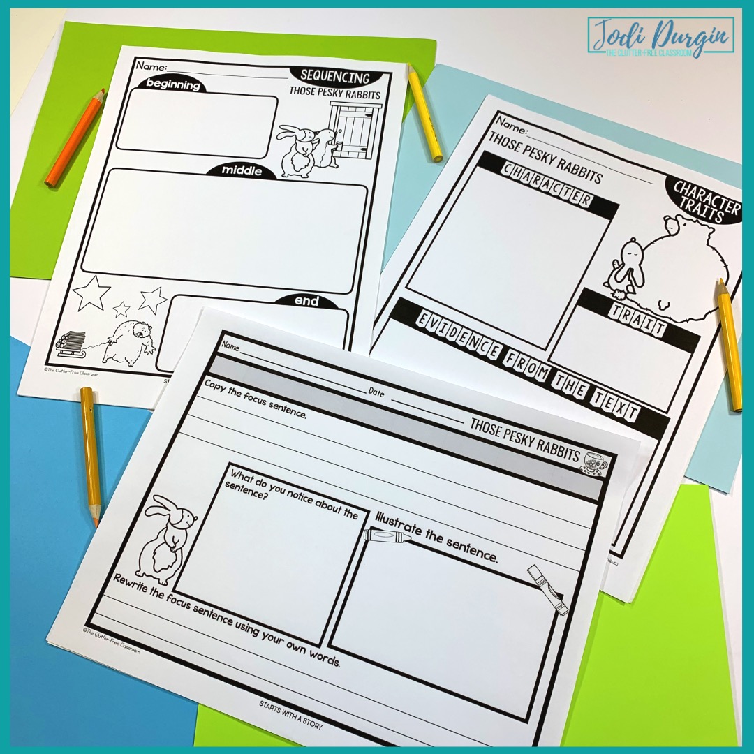 Those Pesky Rabbits Activities and Lesson Plans for 2025 - Teaching ...