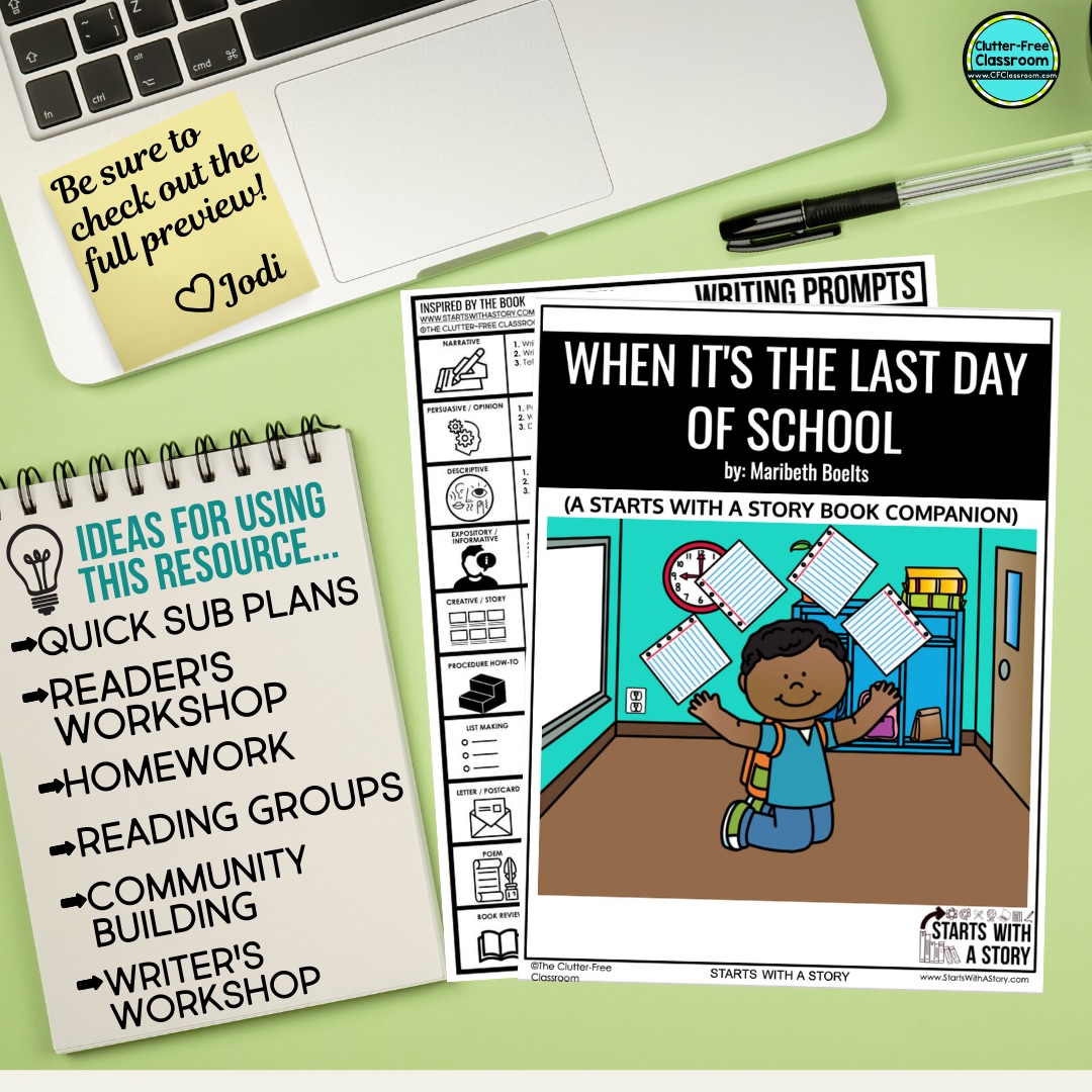 When It's The Last Day Of School Activities and Lesson Plans for 2025 ...