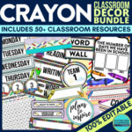 Crayons Classroom Theme Ideas for Elementary Teachers in 2026 ...