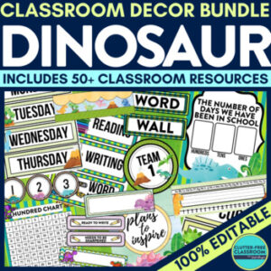 Dinosaur Theme Classroom Ideas for Elementary Teachers in 2026 ...