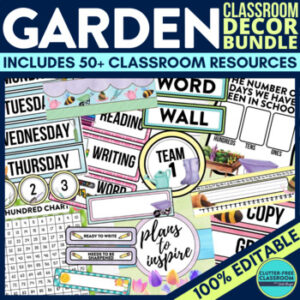 Garden Classroom Theme Ideas for Elementary Teachers in 2026 - Teaching ...