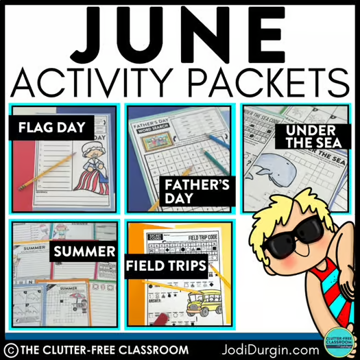 June Activities for Elementary Students (Grades 1-5) in 2026 - Teaching ...