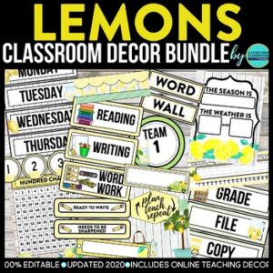 Lemon Classroom Theme Ideas for Elementary Teachers in 2026 - Teaching ...