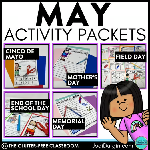 May Activities for Elementary Students (Grades 1-5) in 2026 - Teaching ...
