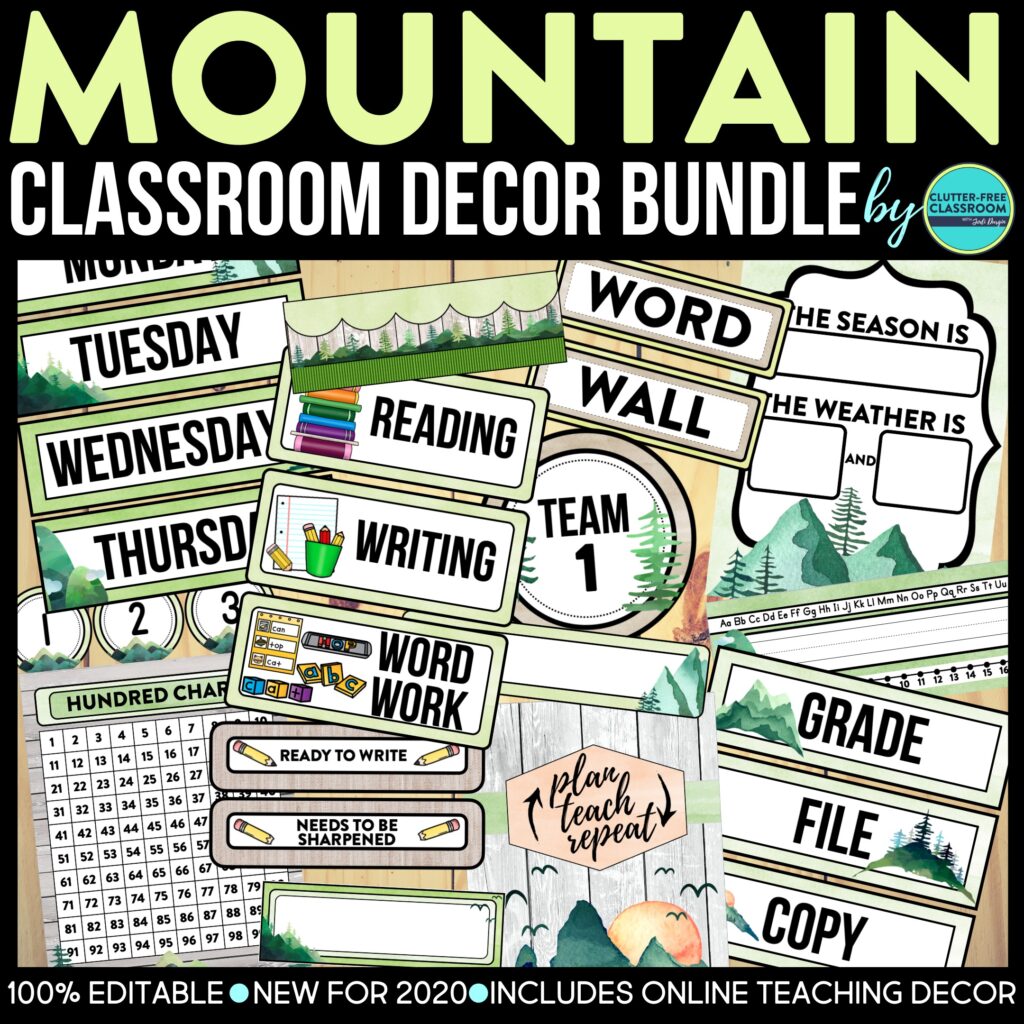 Mountains Classroom Theme Ideas for Elementary Teachers in 2026 ...