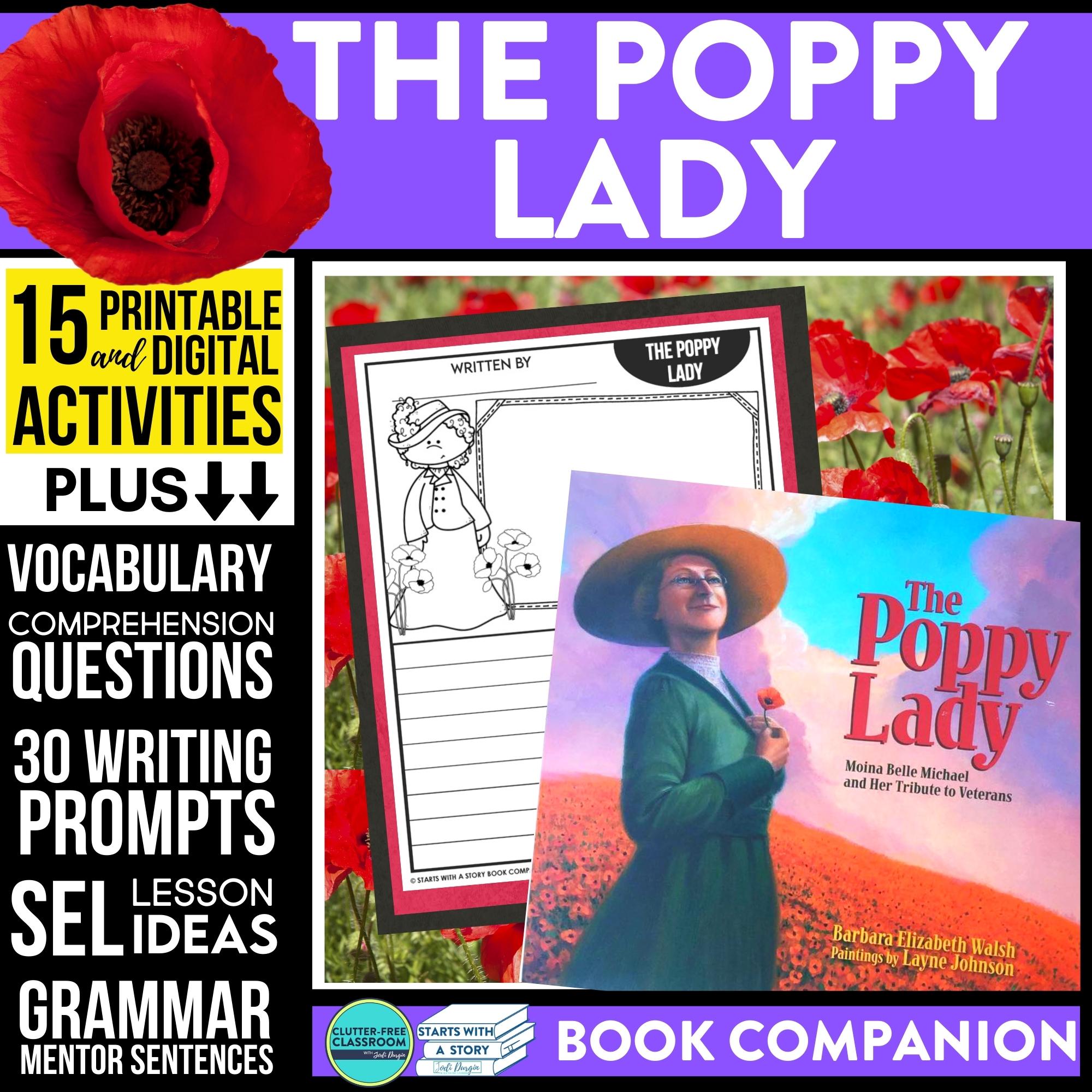 The Poppy Lady Activities and Lesson Plans for 2025 - Teaching with ...