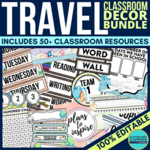 Travel Classroom Theme Ideas for Elementary Teachers in 2026 - Teaching ...