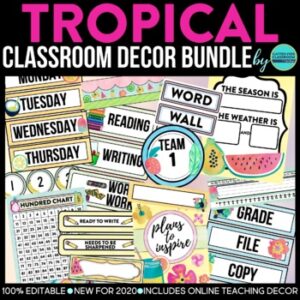Tropical Classroom Theme Ideas for Elementary Teachers in 2026 ...