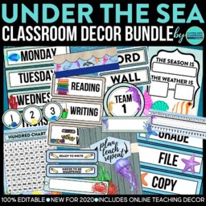Under the Sea Classroom Theme Ideas for Elementary Teachers in 2026 ...