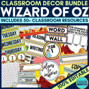 Wizard of Oz Classroom Theme Ideas for Elementary Teachers in 2026 ...