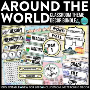 Around the World Classroom Theme Ideas for Elementary Teachers in 2026 ...