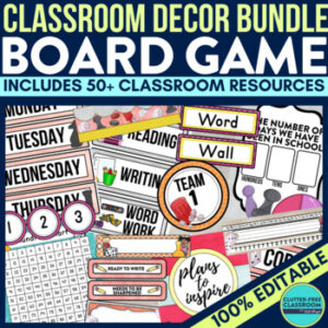 Board Game Classroom Theme Ideas for Elementary Teachers in 2026 ...