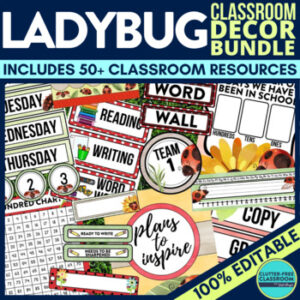 Ladybug Classroom Theme Ideas for Elementary Teachers in 2024 ...