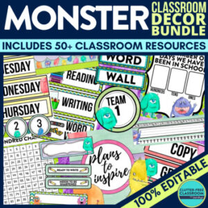 Monsters Classroom Theme Ideas for Elementary Teachers in 2026 ...