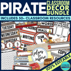 Pirate Classroom Theme Ideas for Elementary Teachers in 2024 - Teaching ...