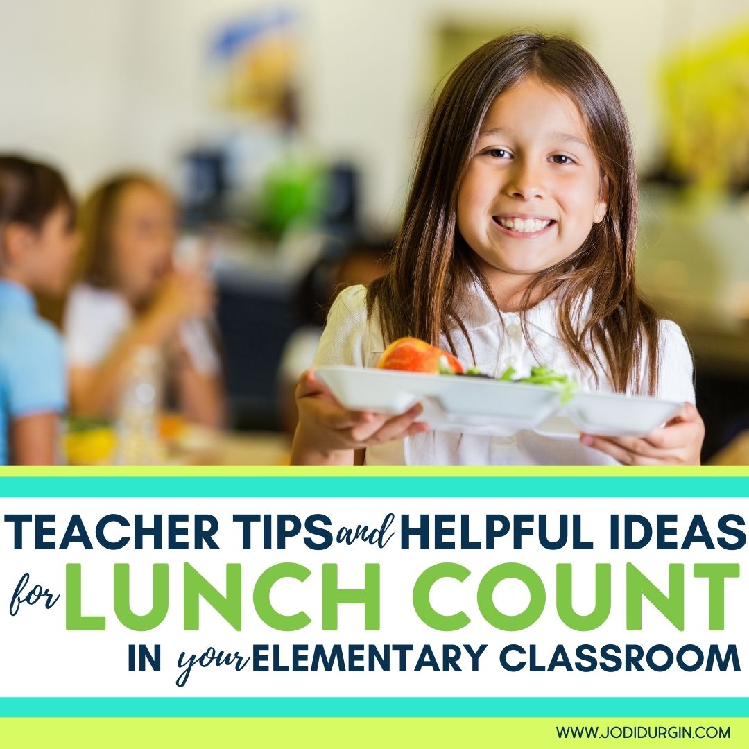 School Lunch Count Ideas for Elementary Teachers (Grades 1-5) in 2026 ...