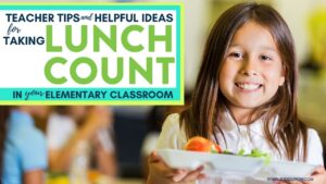 School Lunch Count Ideas for Elementary Teachers (Grades 1-5) in 2026 ...