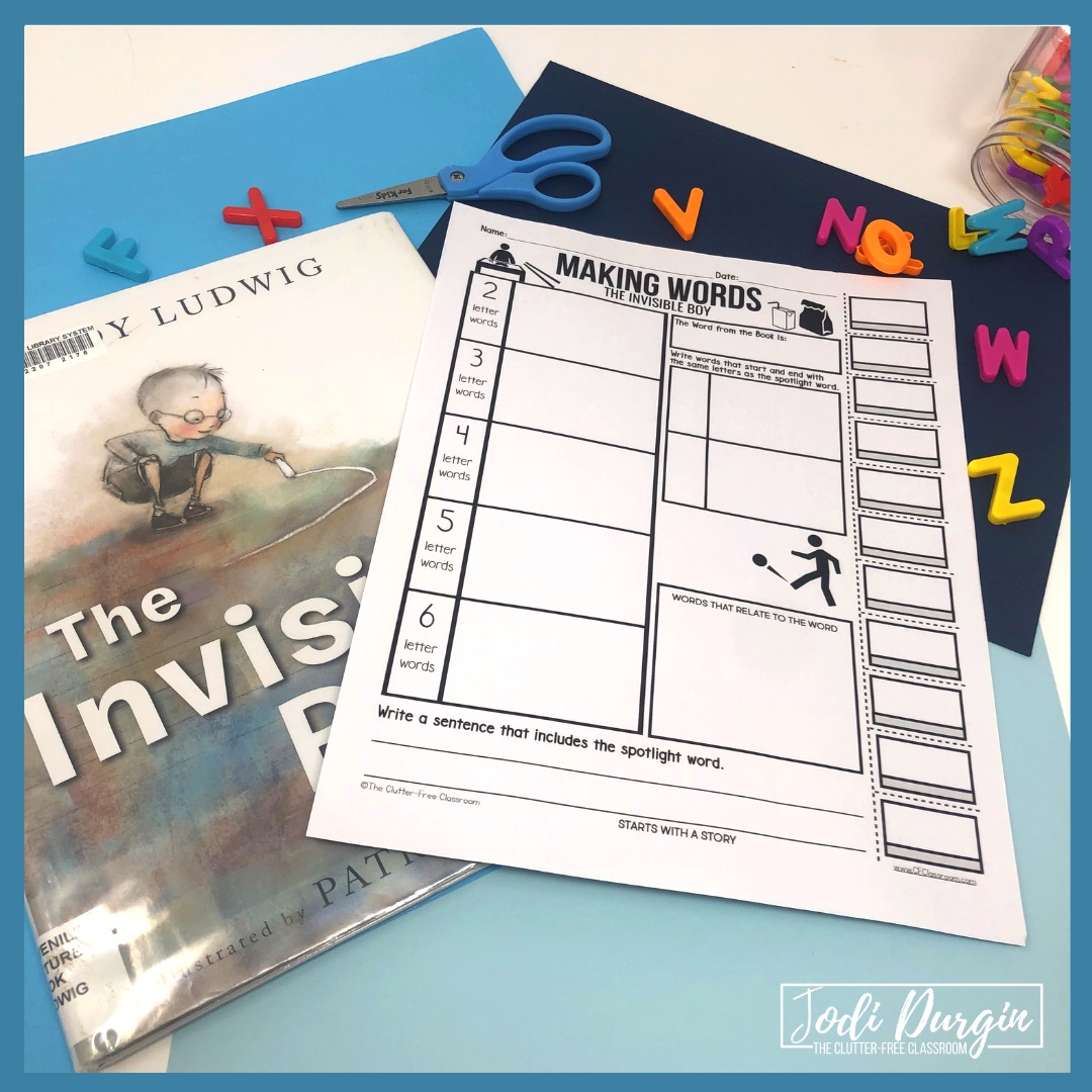 The Invisible Boy Activities and Lesson Plans for 2025 - Teaching with ...