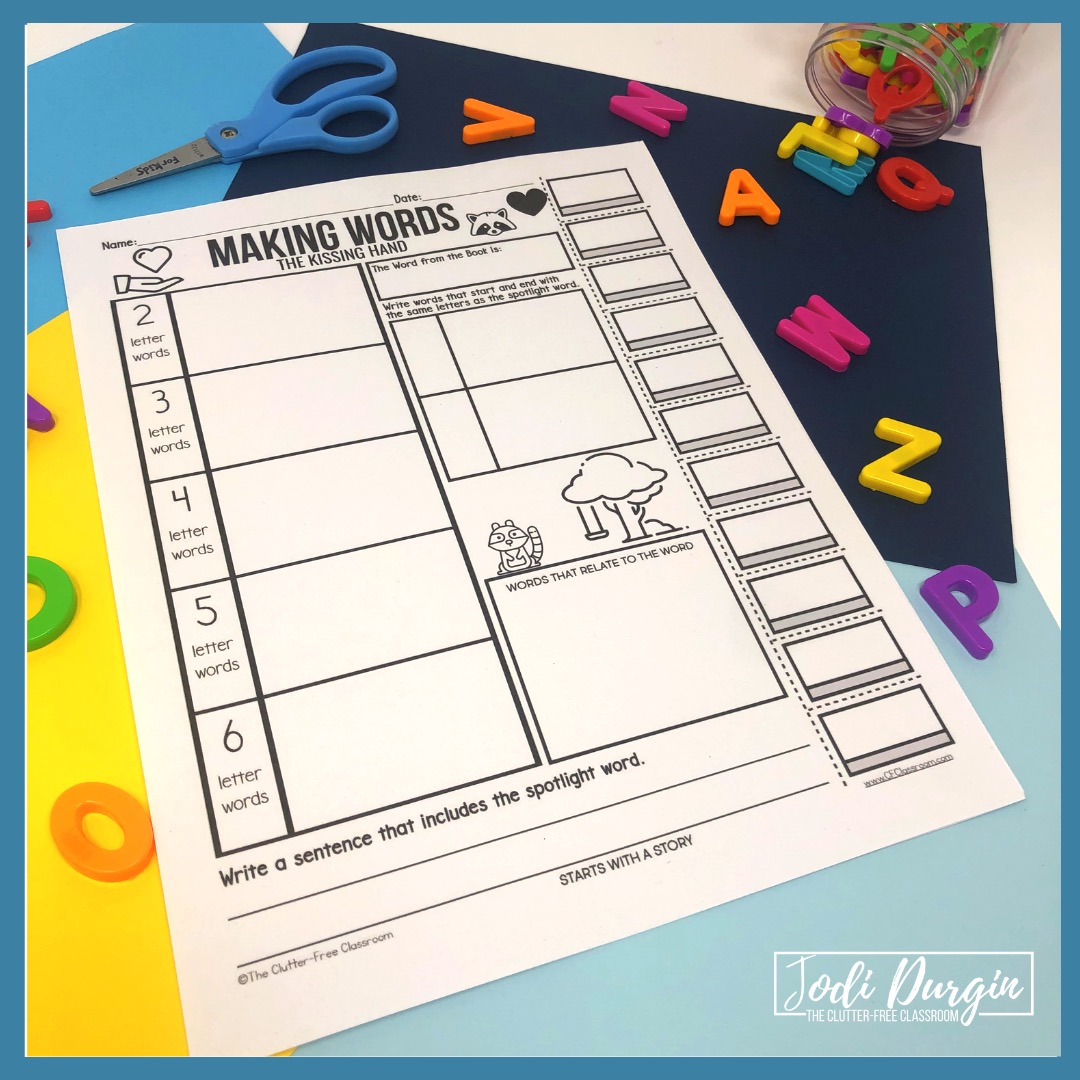 The Kissing Hand Activities and Lesson Plans for 2026 - Teaching with ...