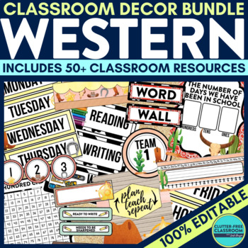 Western Classroom Theme Ideas for Elementary Teachers in 2026 ...
