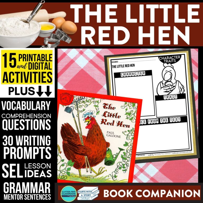 The Little Red Hen Activities and Lesson Plans for 2025 - Teaching with ...