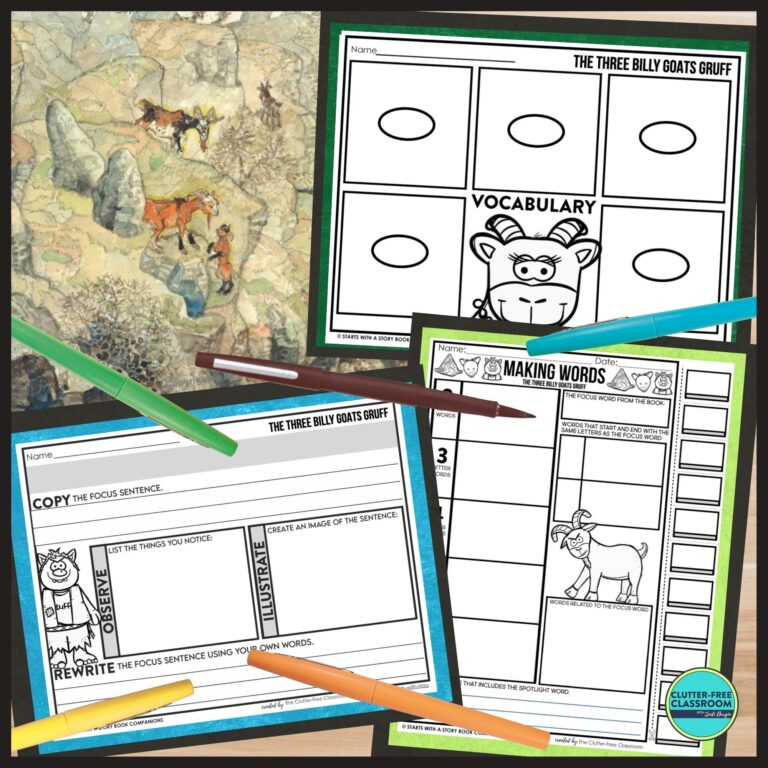 The Three Billy Goats Gruff Activities and Lesson Plans for 2025 ...