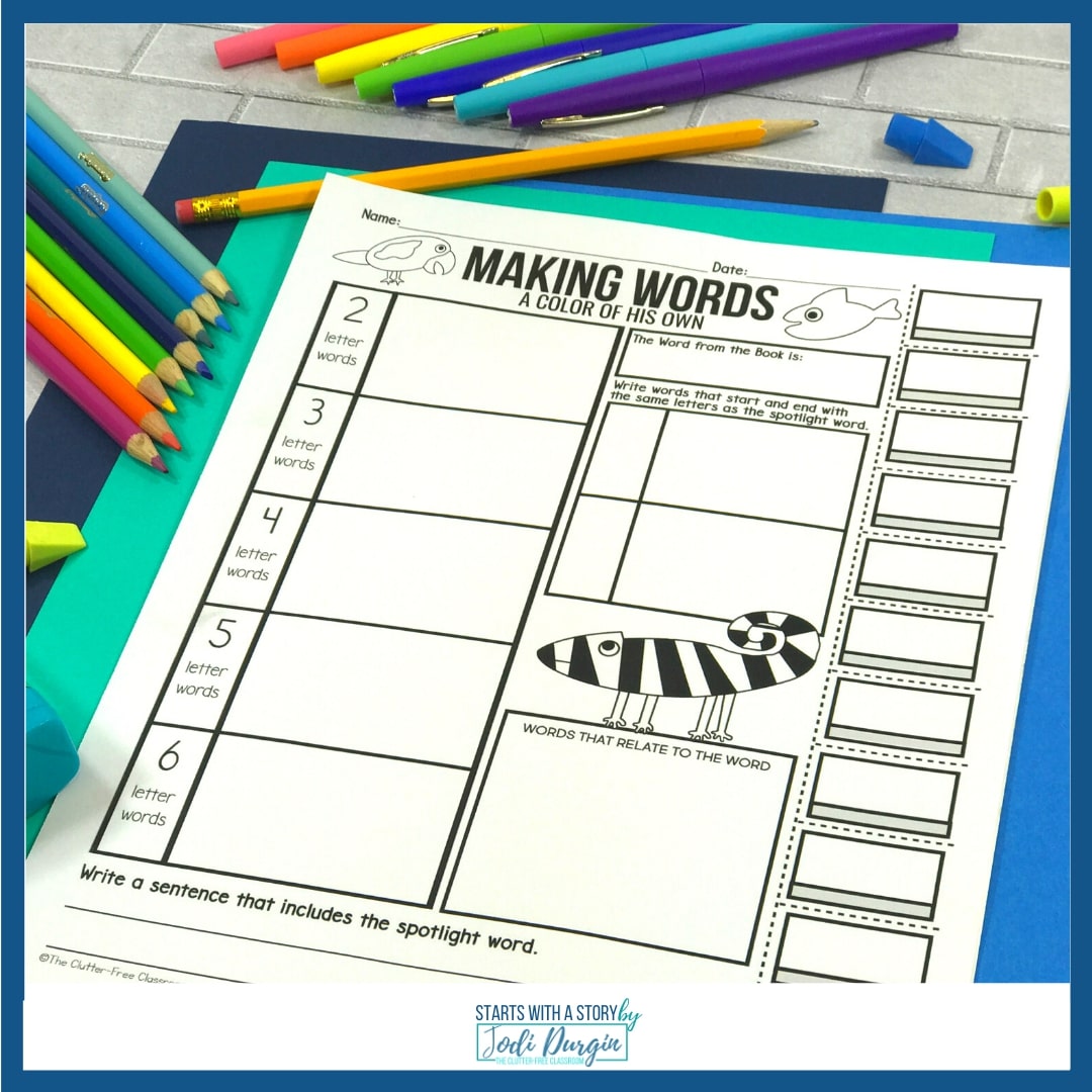 A Color Of His Own Activities and Lesson Plans for 2025 - Teaching with ...