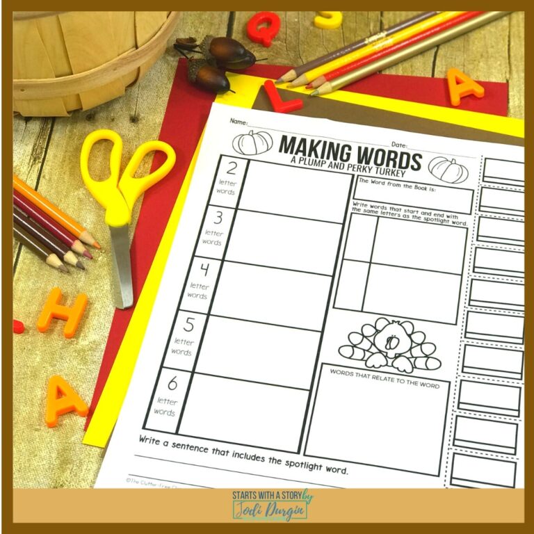 A Plump and Perky Turkey Activities and Lesson Plans for 2025 ...