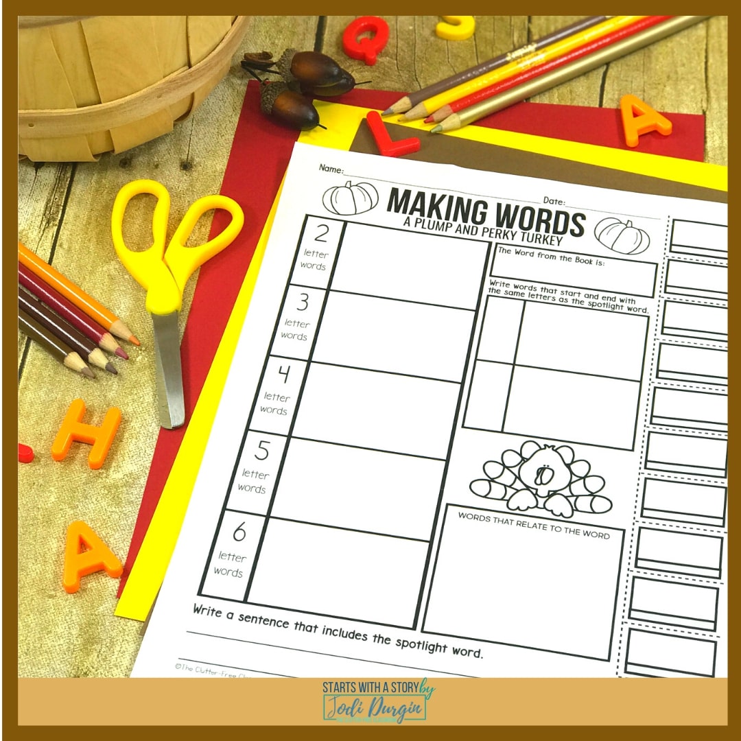 A Plump and Perky Turkey Activities and Lesson Plans for 2025 ...