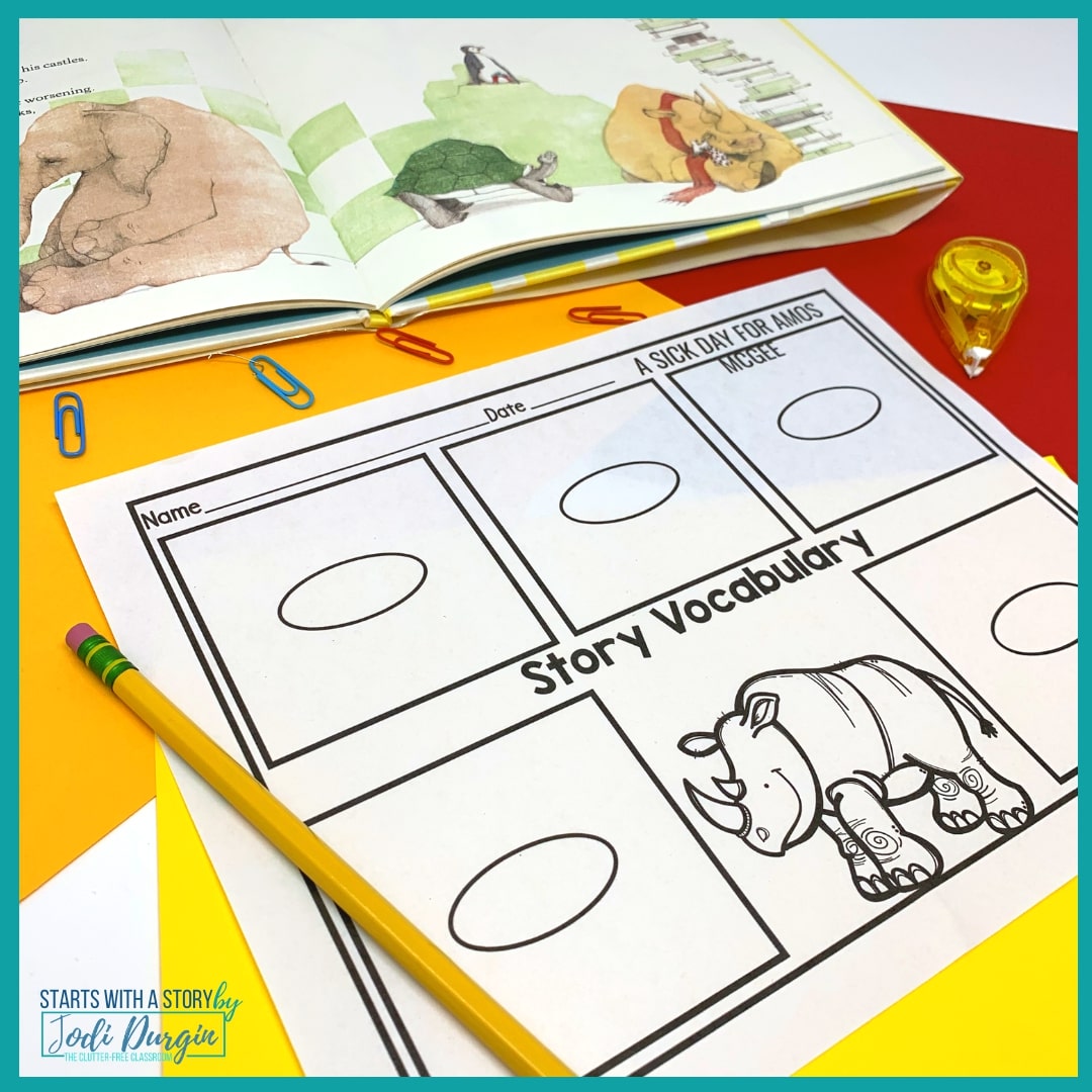 A Sick Day for Amos Mcgee Activities and Lesson Plans for 2025 ...